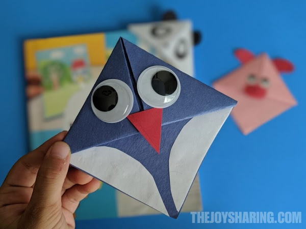 Origami Animal Bookmarks - The Joy of Sharing