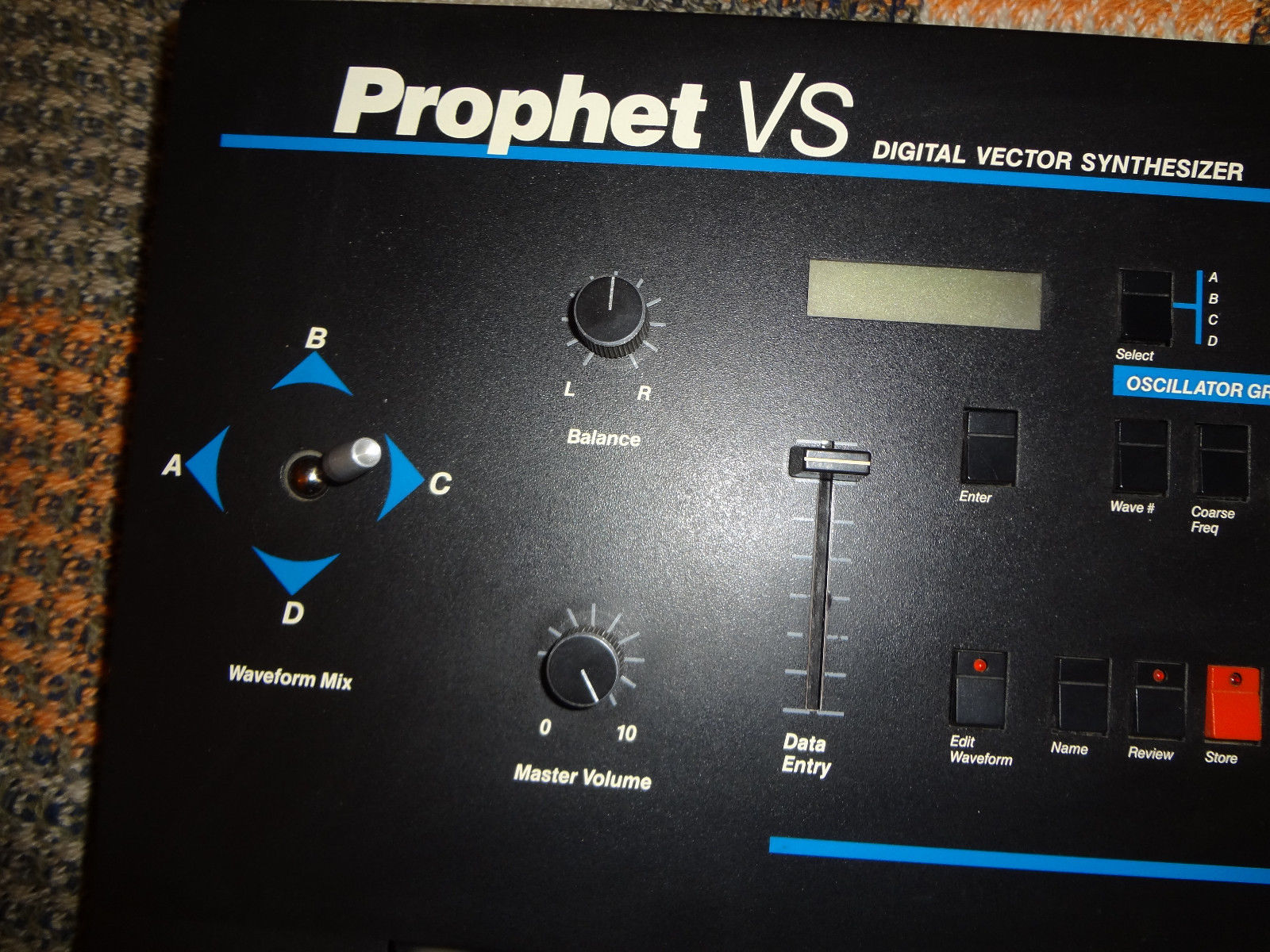 MATRIXSYNTH: Sequential Circuits Prophet VS Hybrid Synthesizer SN 0423