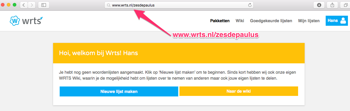 zesde leerjaar Sint-Paulusschool Hansbeke: WRTS - van start gaan