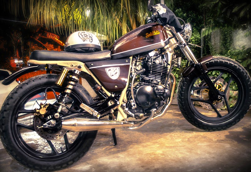 Kumpulan Foto Modifikasi Motor Suzuki Thunder 250 Keren Terbaru - Otomotiva
