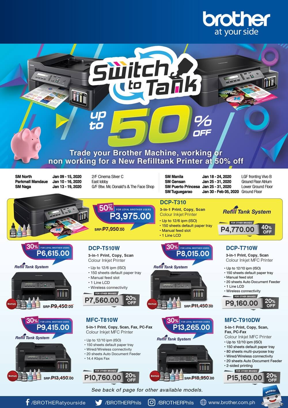 Shop Brother to start 2020 and get the best deals and perks! - Benteuno ...