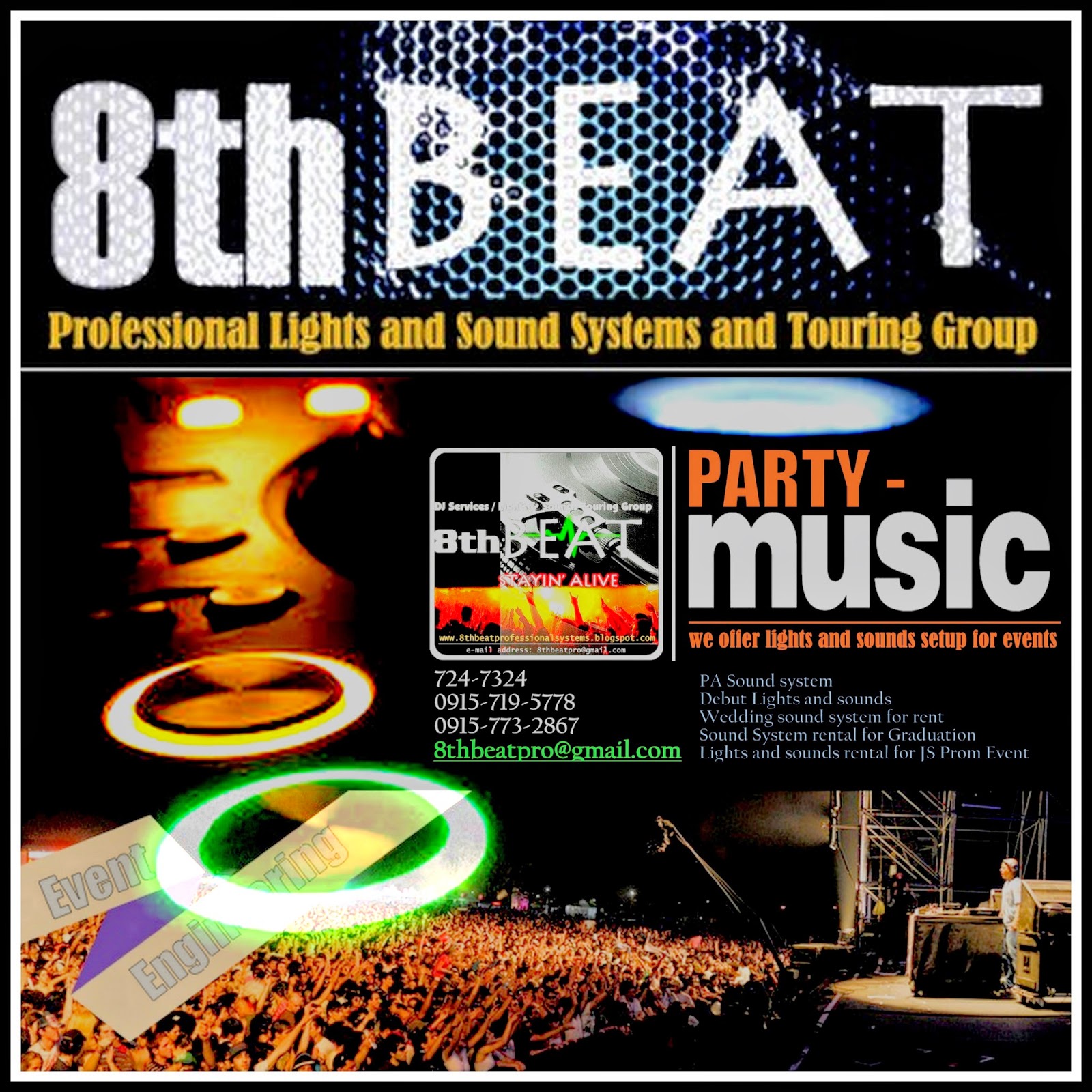 Sound System Rental Manila 8thbeat Basic PA System Debut Wedding Summer ...