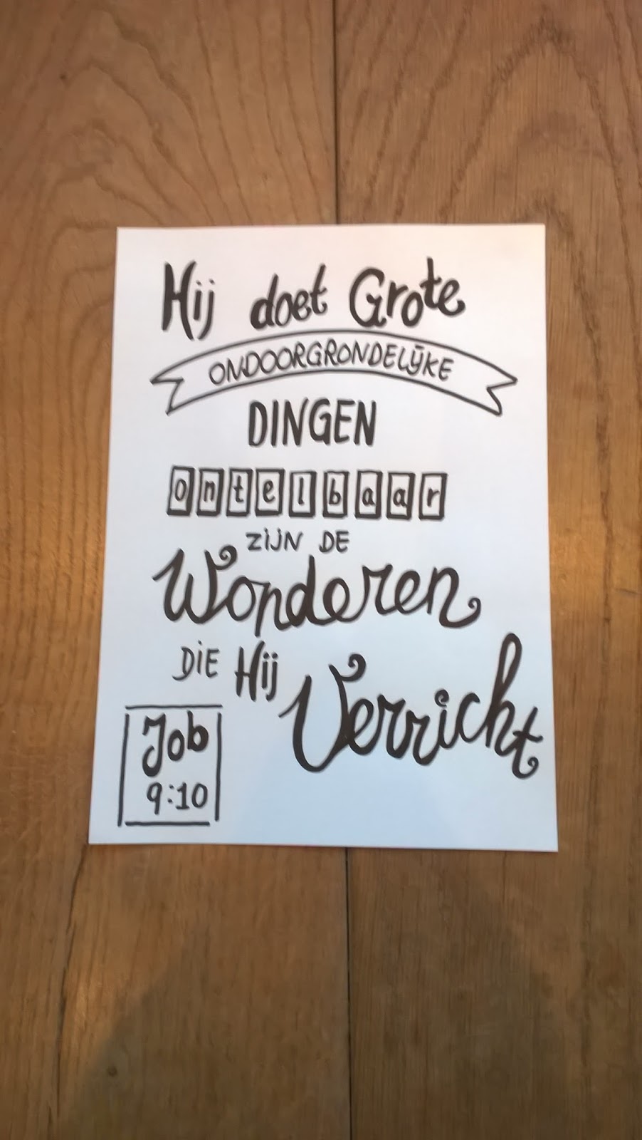 VanRenee: Handletteren