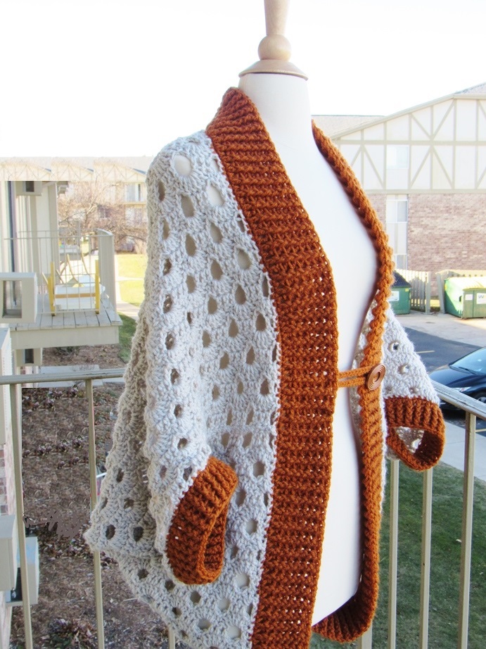 7 Hour Cocoon Cardigan, Blanket Sweater, Crochet Pattern | Crochet ...
