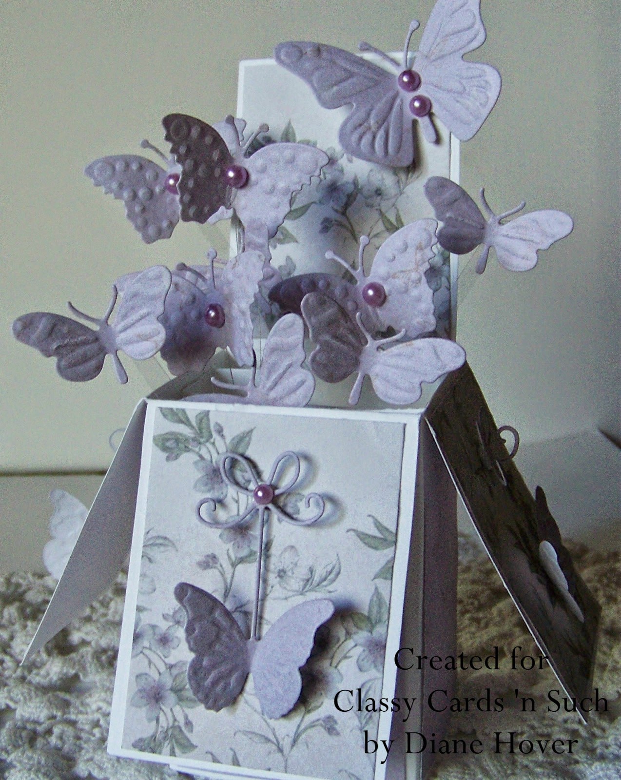 Classy Cards 'n Such: Birthday Butterflies