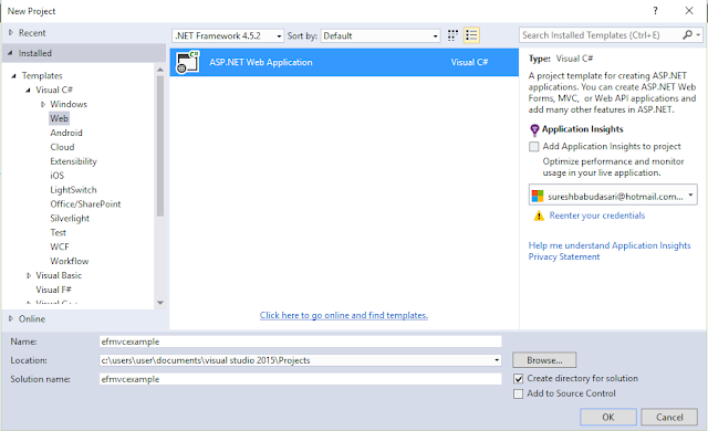Asp Net MVC CRUD Insert Update Delete Operations Using Entity Framework ASP NET C NET VB