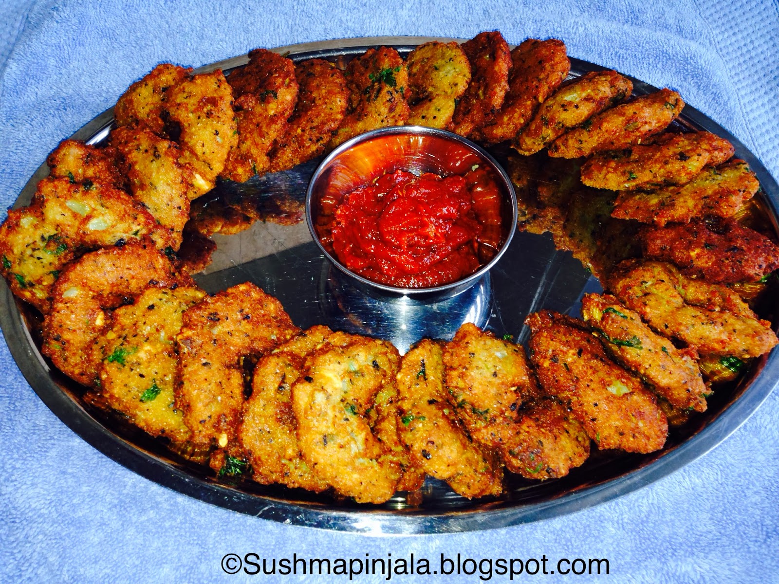 Lobia Vada / Bobbarlu Vada / Black Eye Peas Fritters- 2 - from my ...