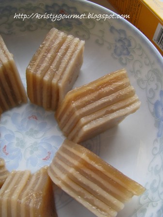 Thousand Layer Water Chestnut Cake 港式QQ千层马蹄糕
