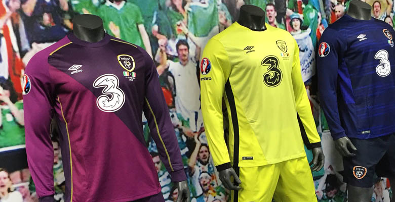 Ireland Euro 2016 Kits Revealed - Footy Headlines