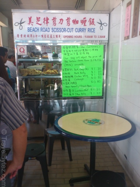 Beach Road Scissors-Cut Curry Rice - Travel Bytez