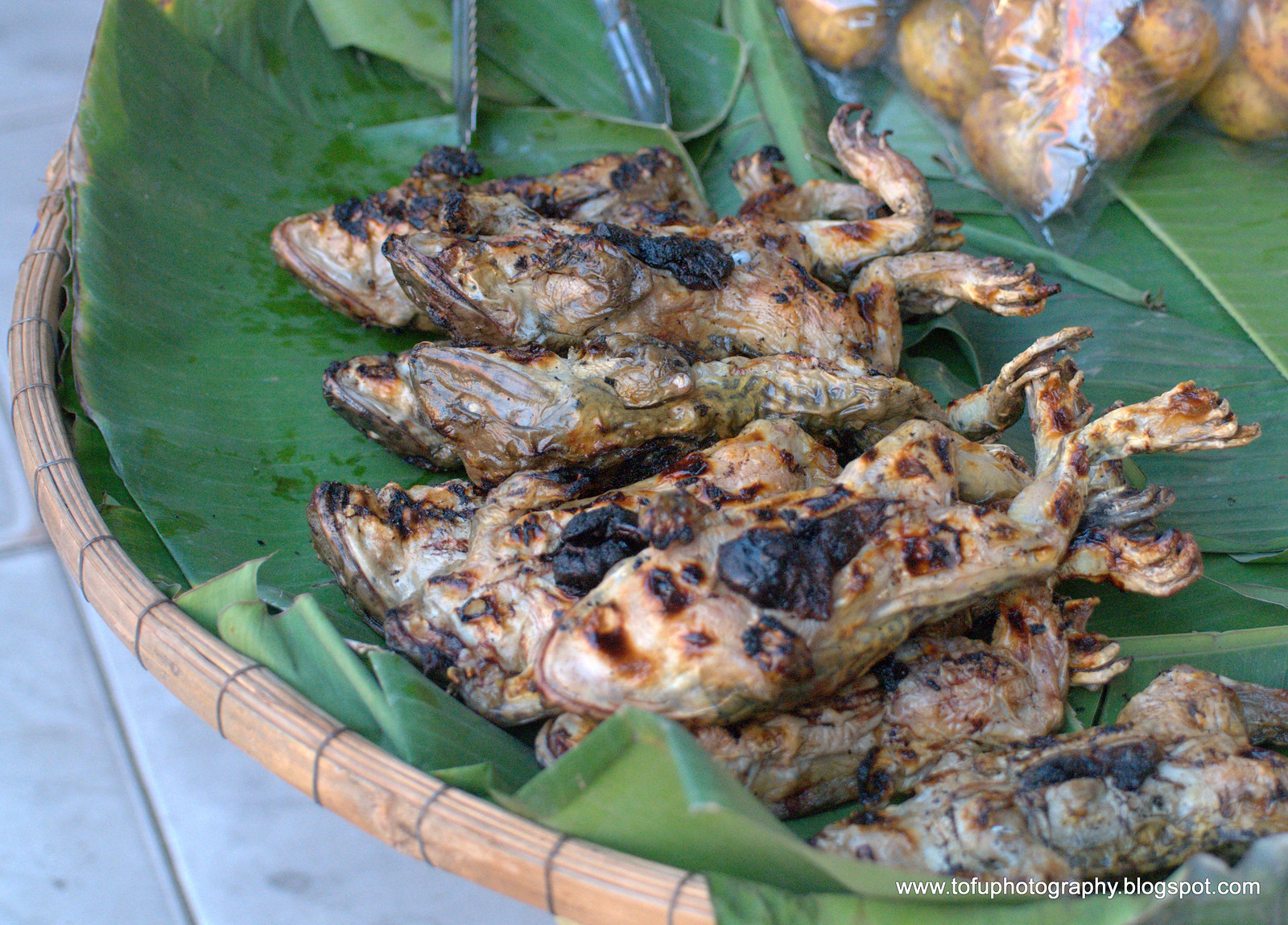 Tofu Photography: Fried frogs!