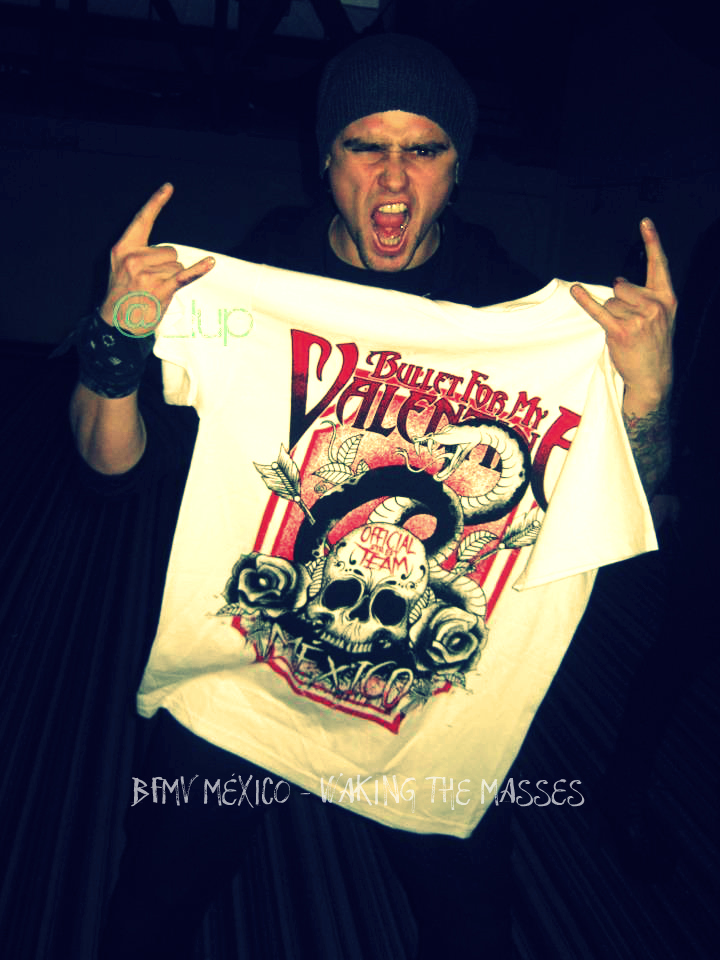 HAPPY B-DAY JASON 'JAY' JAMES ~ Bullet For My Valentine México