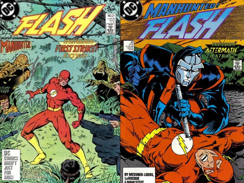 Dave's Comic Heroes Blog: DC Invasion Crossovers Part 1