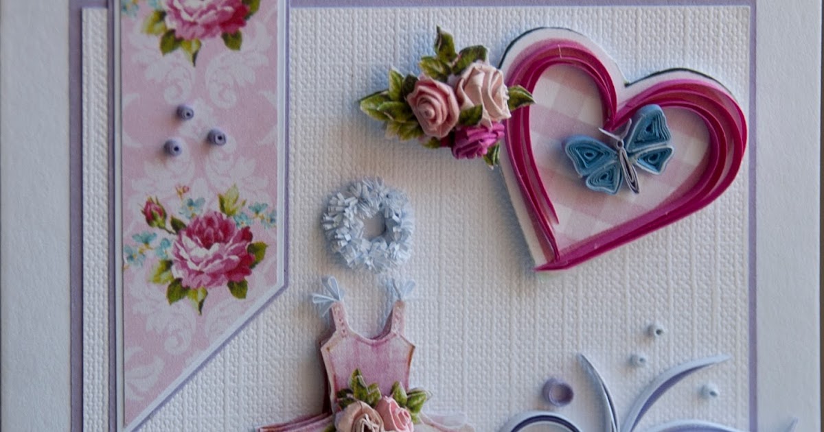 Neli Quilling Art: Card - (11.7 cm / 10.5 cm )