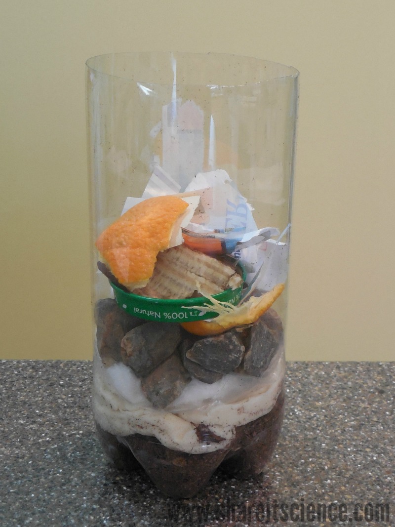 Share it! Science : "Here Comes the Garbage Barge" inspired Landfill Model