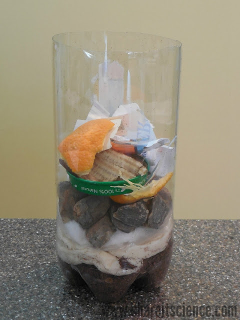 Share it! Science : "Here Comes the Garbage Barge" inspired Landfill Model