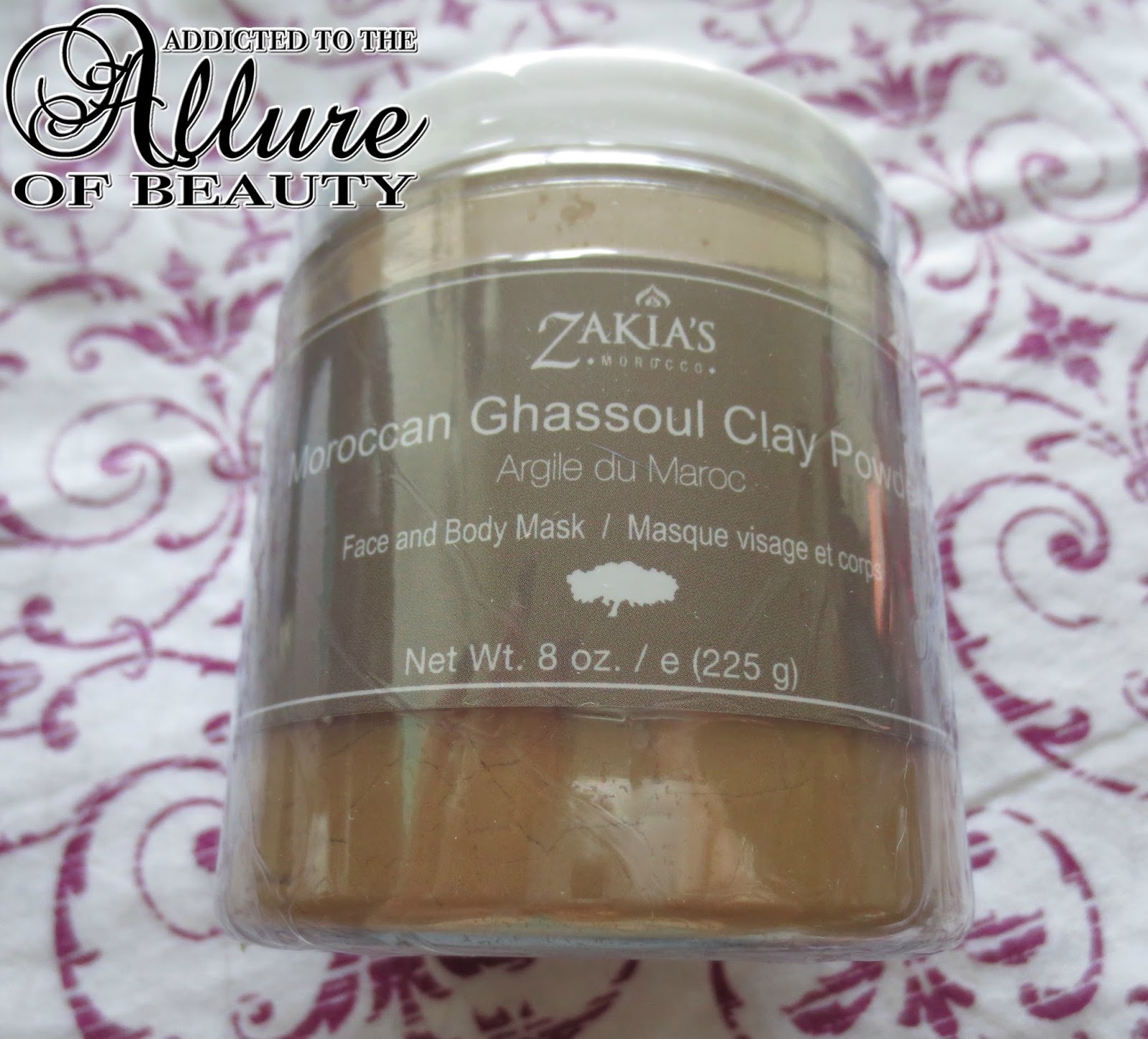 Addicted To The Allure Of Beauty...: Zakia's Moroccan Ghassoul Clay ...