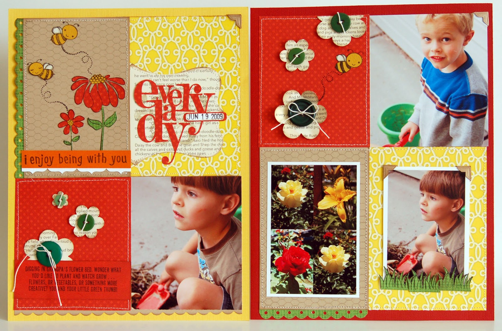 Tips For Creating Double Page Spreads | Jen Gallacher