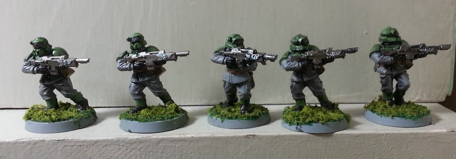 40K For the Win: WIP Monday: Imperial Guard: Bane Wolf, Veterans, and ...