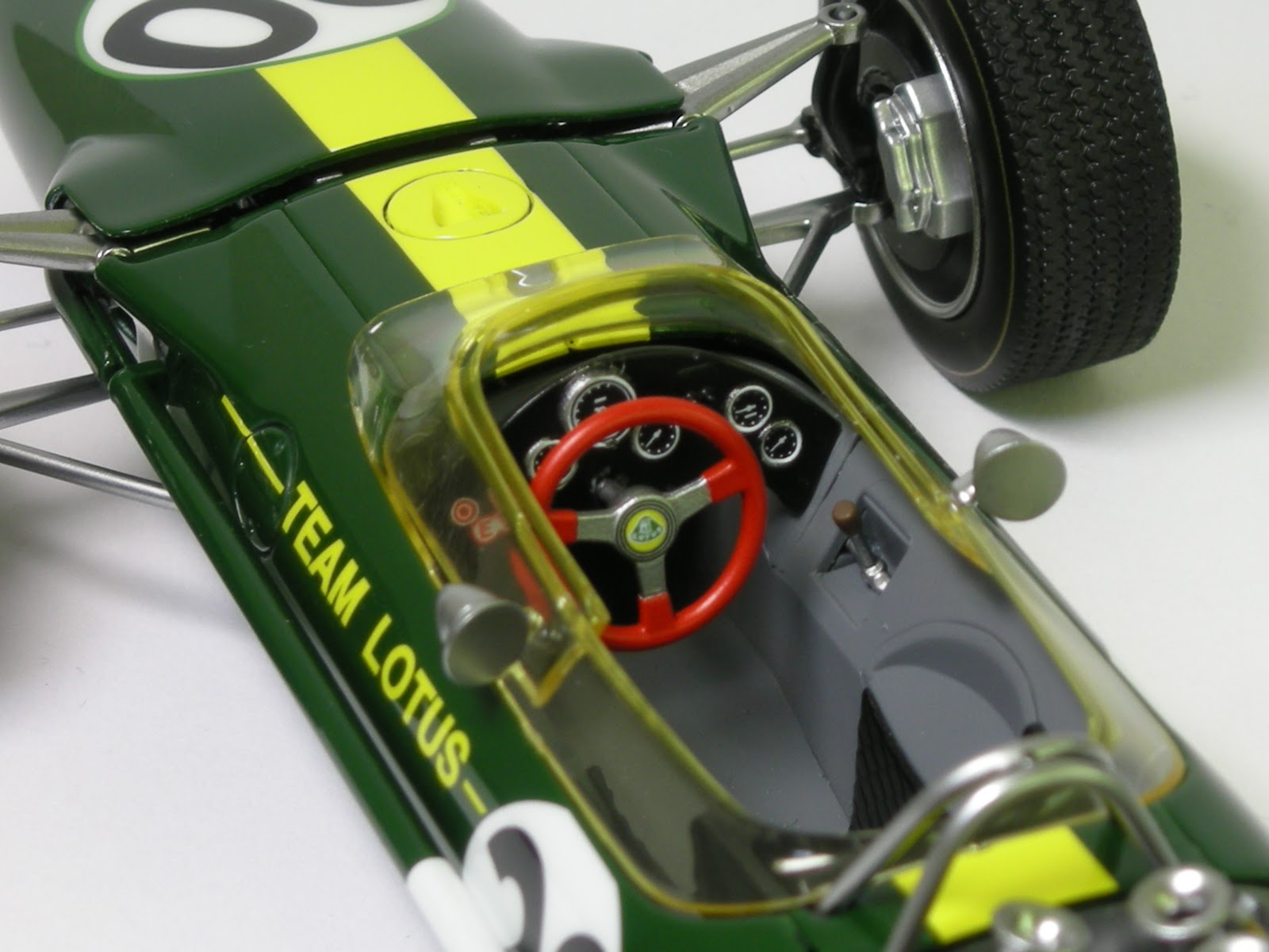 模型と時間: EBBRO 20004 Team Lotus Type 49 1967 製作