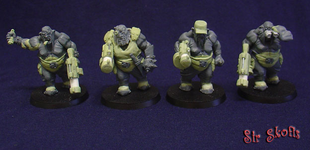 Sir Skofis's Workshop: Tutorial: Changing WFB Ogres into Imperial Guard ...