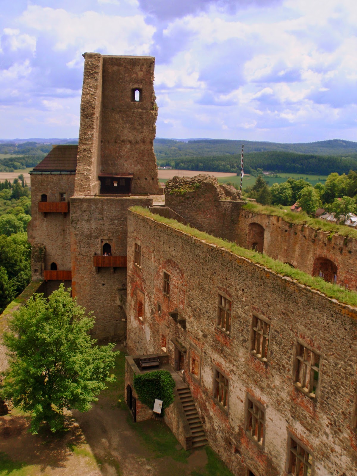 Hroší radosti: Hrad Lipnice v Lipnici nad Sázavou