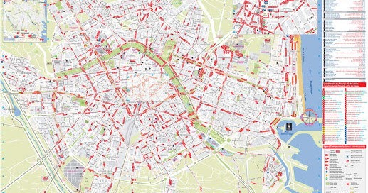 DIFFERENT GUIDE (turismo alternativo): PLANO LINEAS EMT (AUTOBUS ...