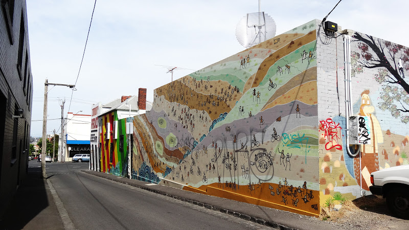 MAP: 3CR MURAL, FITZROY