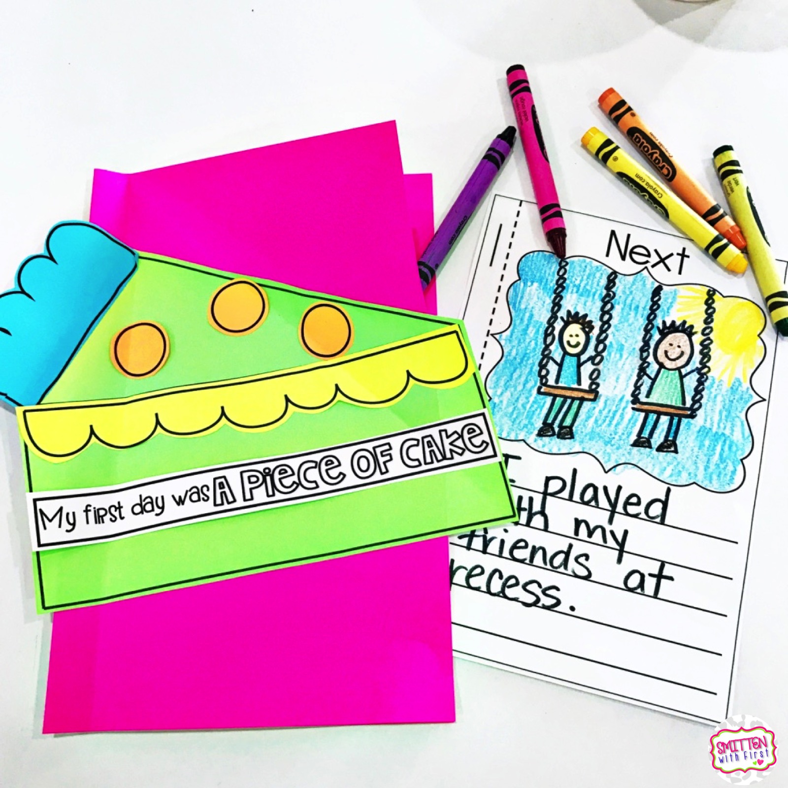 My First Day was a Piece of Cake! - Smitten with First