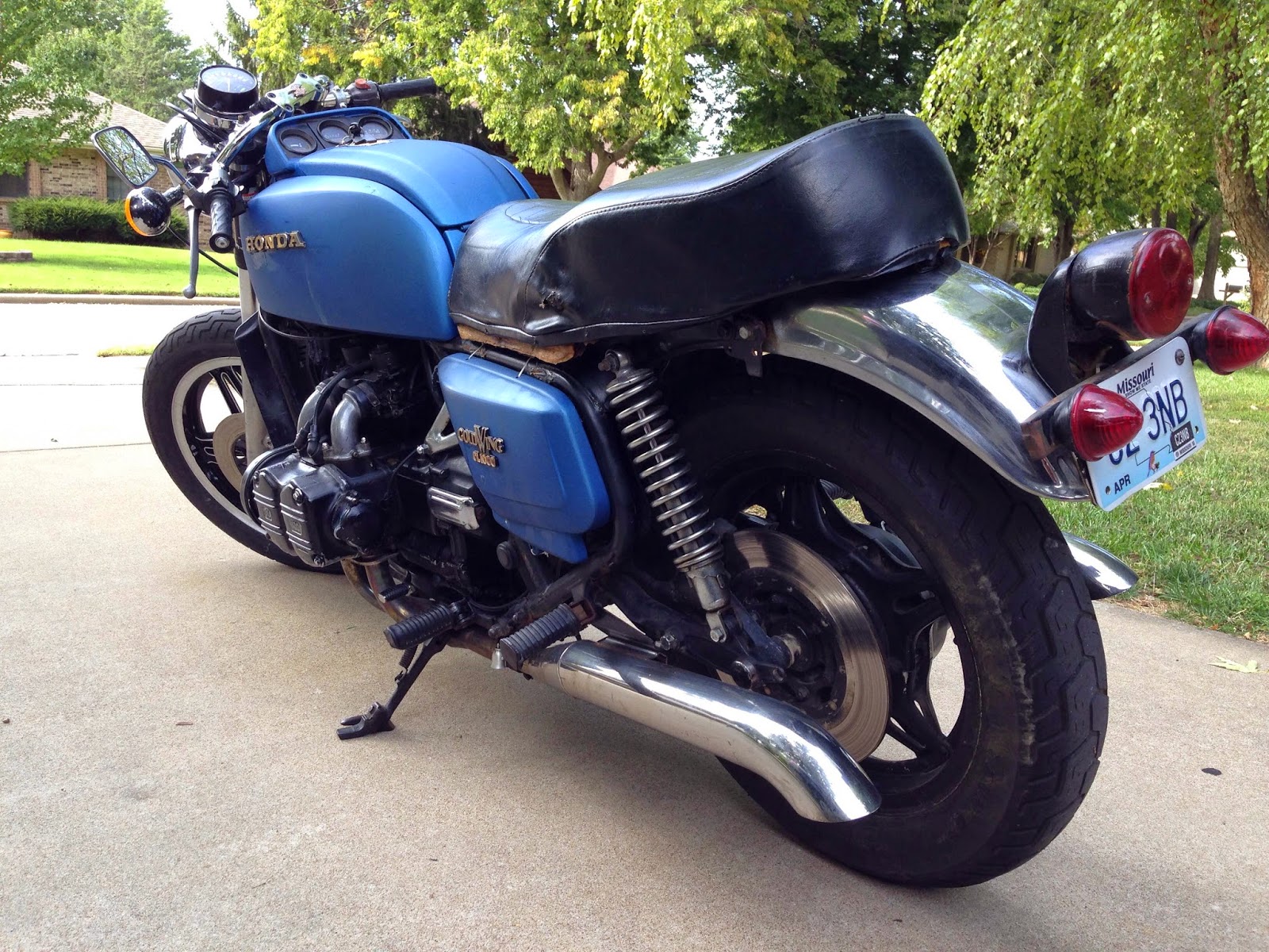 Drew's Projects: 78 Goldwing Cafe Racer