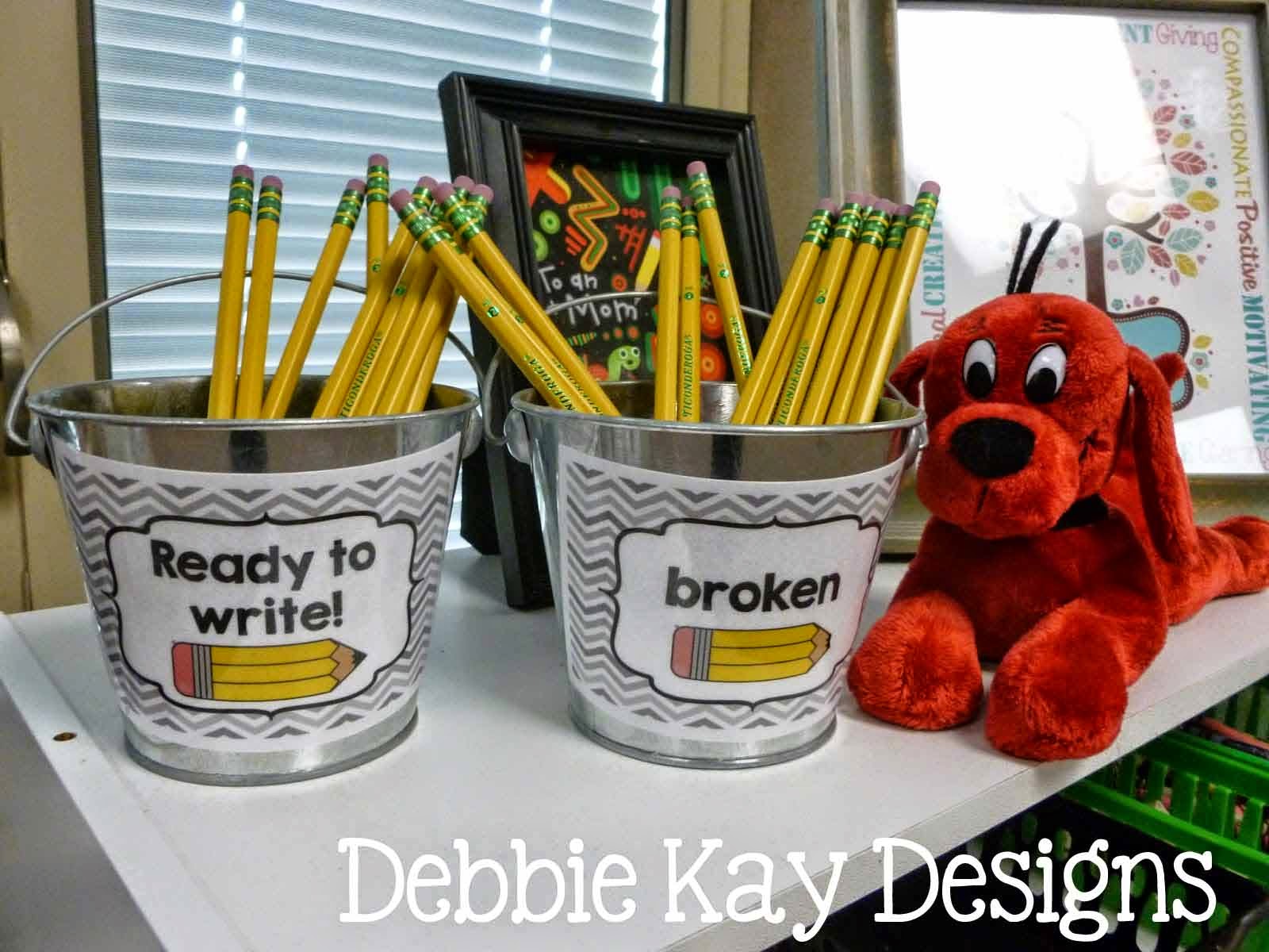 debbie kay designs: Pencil Labels FREEBIE