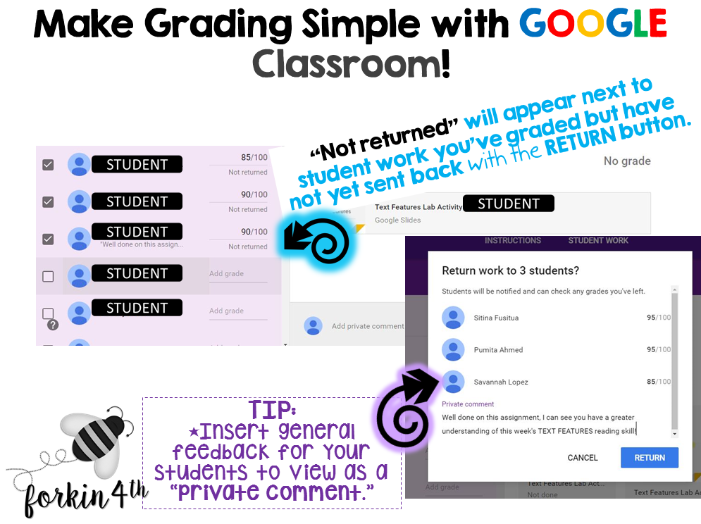 forkin4th: How to Make Grading Easier! (Google Classroom Tutorial)