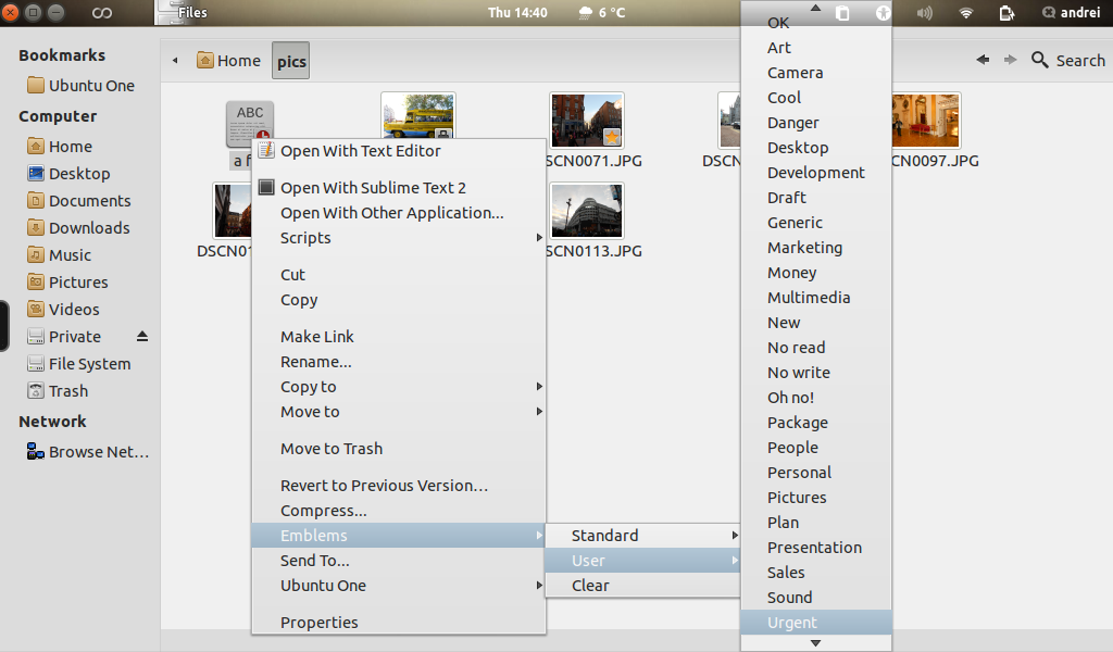 How To Manually Add Emblems In Nautilus 3 ~ Web Upd8 Ubuntu Linux Blog