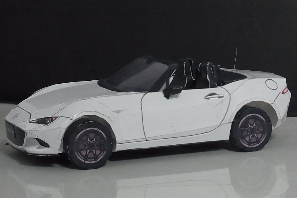 Mazda MX-5 Papercraft | Paperized Crafts