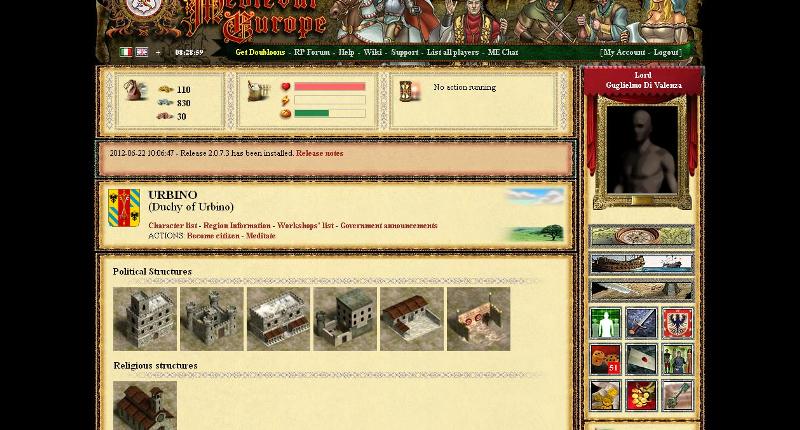 Medieval Europe, un Browser Game storico Free to Play