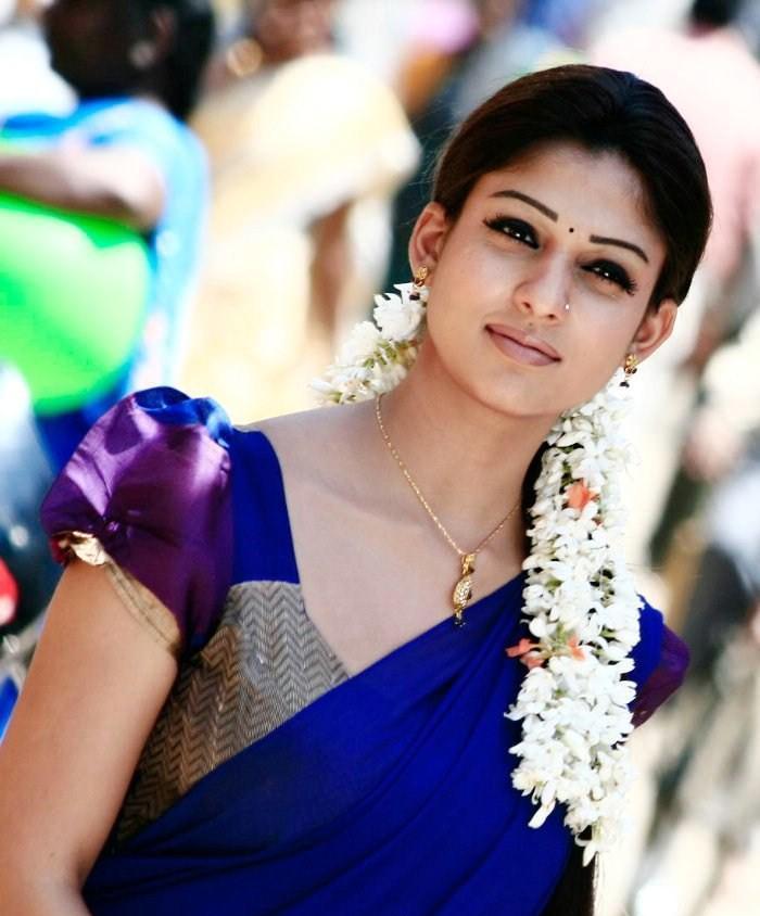 Nayanthara In Half Saree