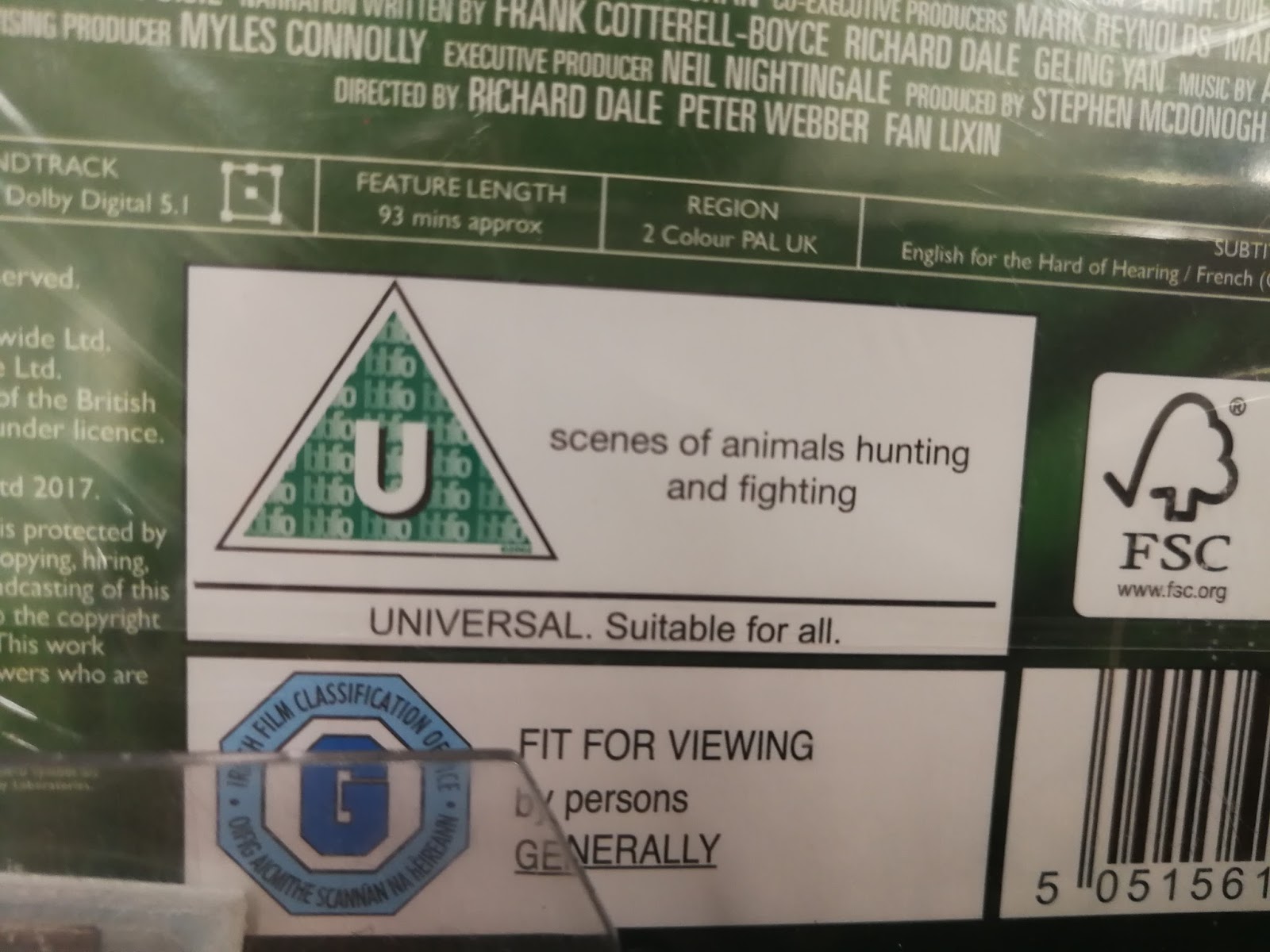 Anna, Look!: U-rated films with the longest (or most eye-catching) BBFC ...