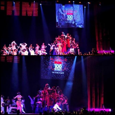 Mommy on the Go!: FHM SEXIEST 2011 Victory Party goes BURLESQUE