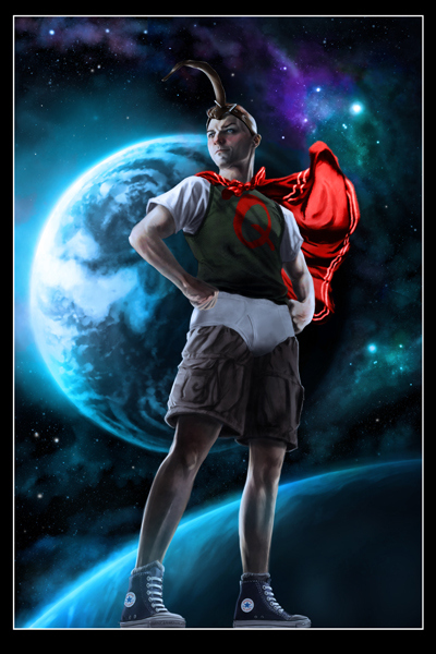 As Meias Falantes: Homem Codorna na Cúpula do Herói