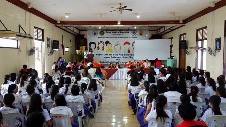 Giving students an iron and folic acid boost: DOH, DepEd launch WIFA ...