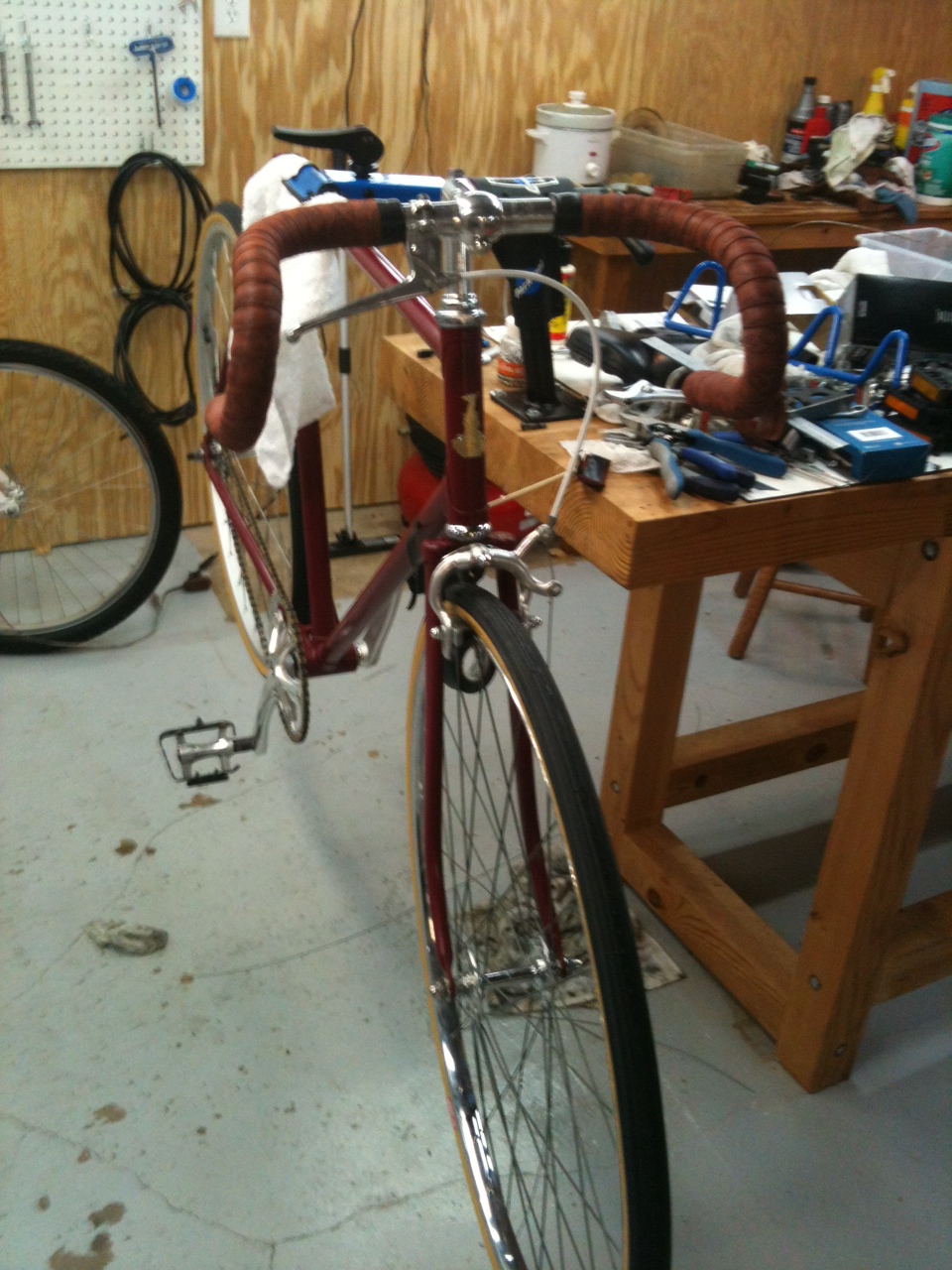 John's Bicycle Restorations: Raleigh Fixie / Single Speed Conversion ...