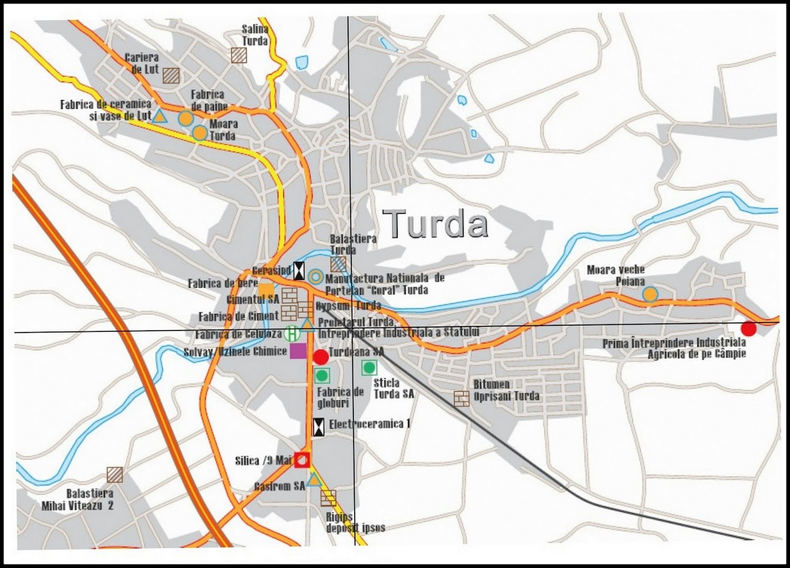Lumea văzută din Turda: Turda - Fabrica de ciment - informatii din ...