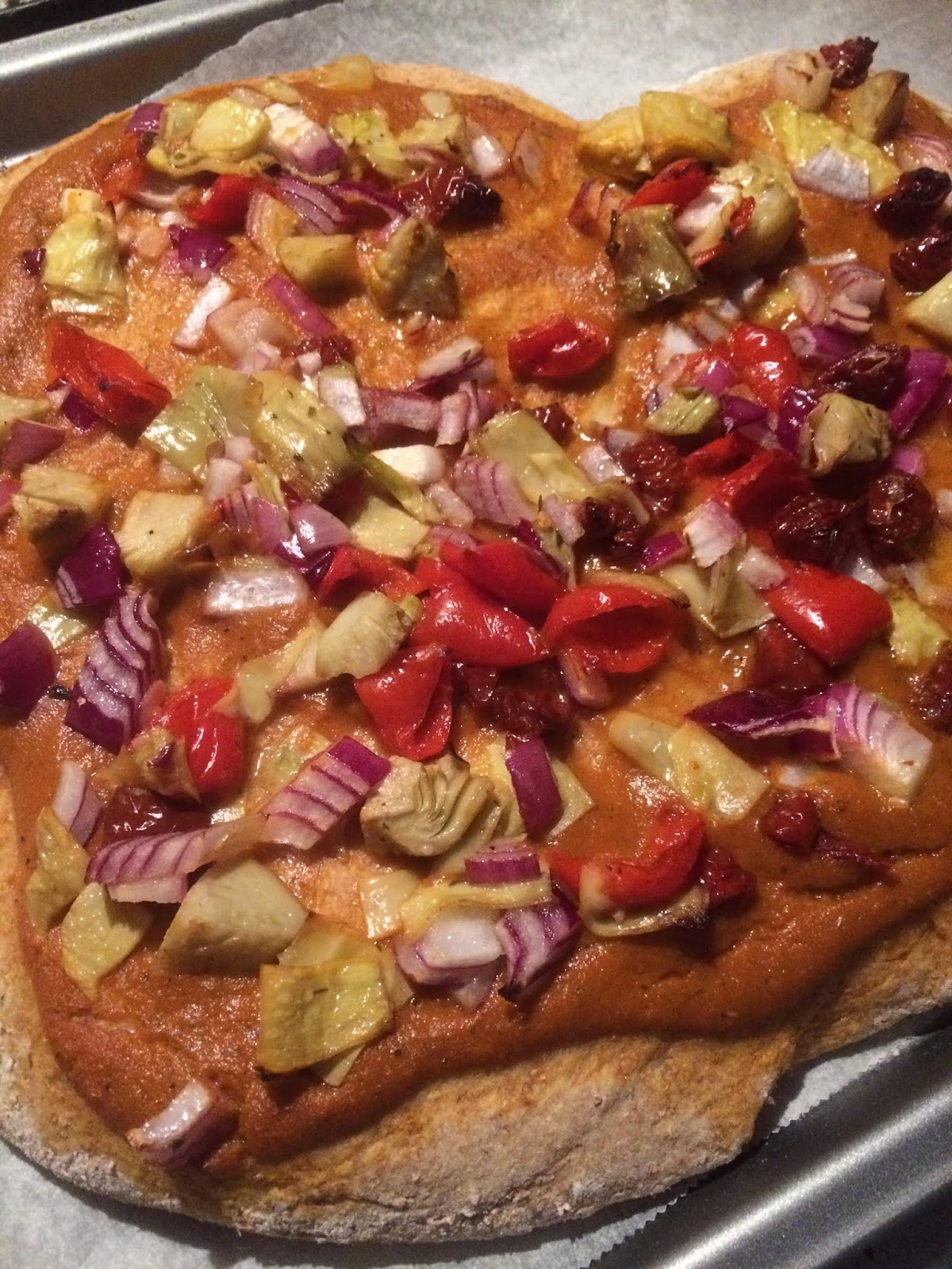 Wolf it Down: Middle Eastern Pizza