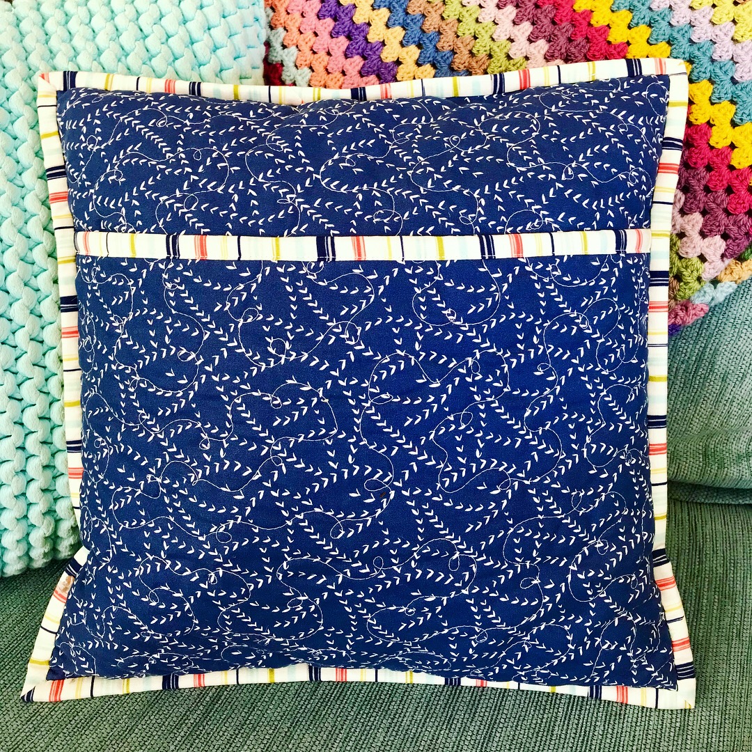 Woodland Spring Cushion - Samelia's Mum - A Quilting Journey by Anorina