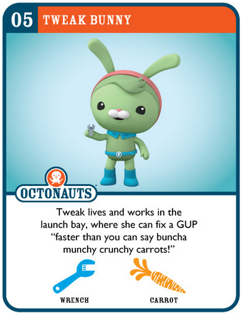 Jovial Spondoodles: Octonauts Octo Crew Cards