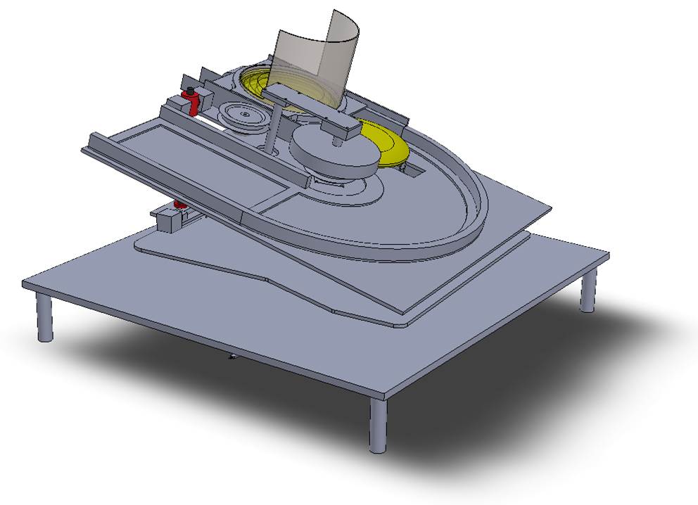 Frisbee Thrower [ My Disc in a Box ]: design
