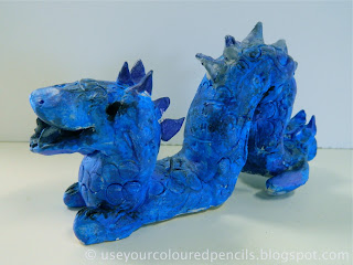 Use Your Coloured Pencils: Clay Chinese Dragons