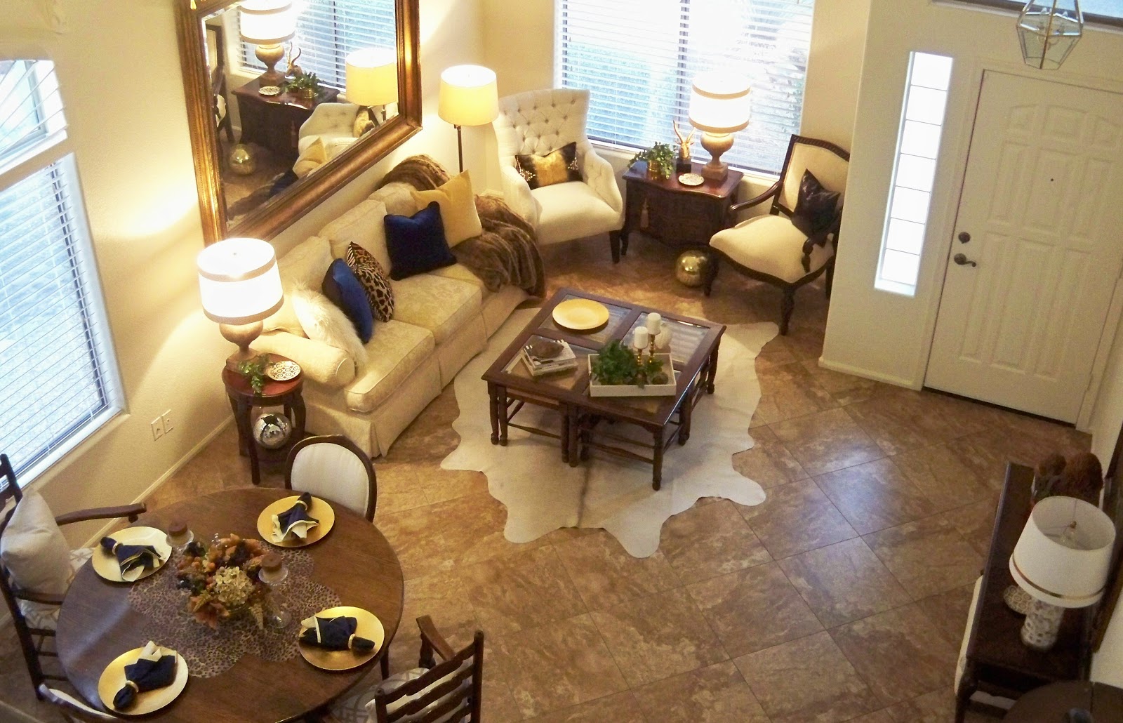 A Peak At The Builder Basic Living Room - A Stroll Thru Life