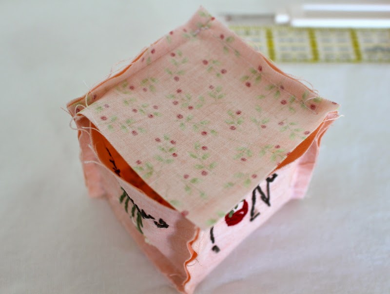 Tutorial for Sewing a Directional Cube - Stories from the Sewing Room