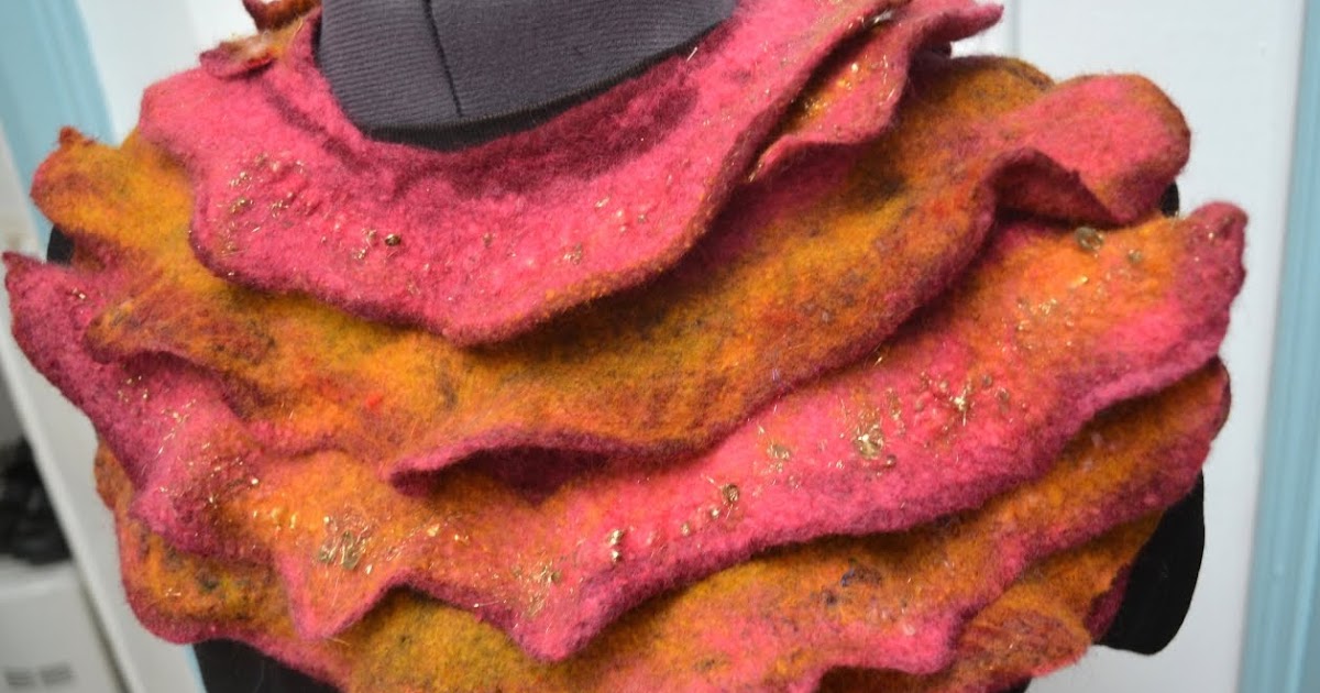 Factory Cathy: Collier col en laine feutrée